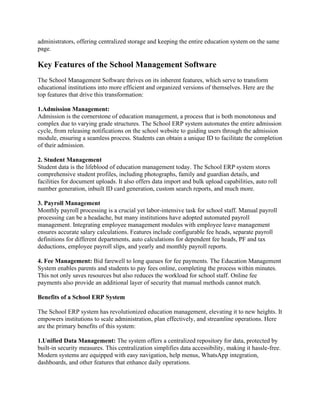 Transforming Education Management Role of School ERP Software.pdf