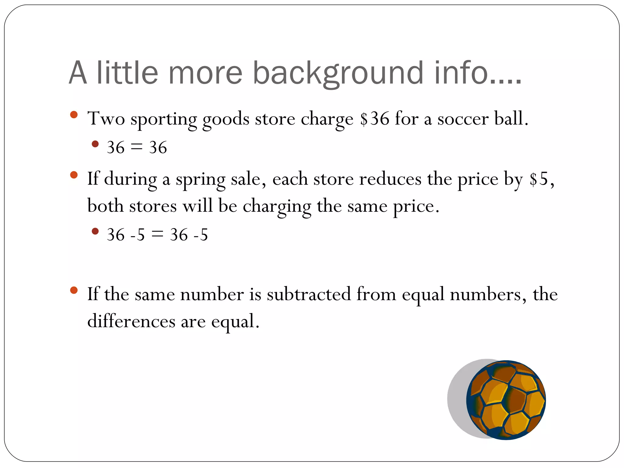 Transforming equations | PPT