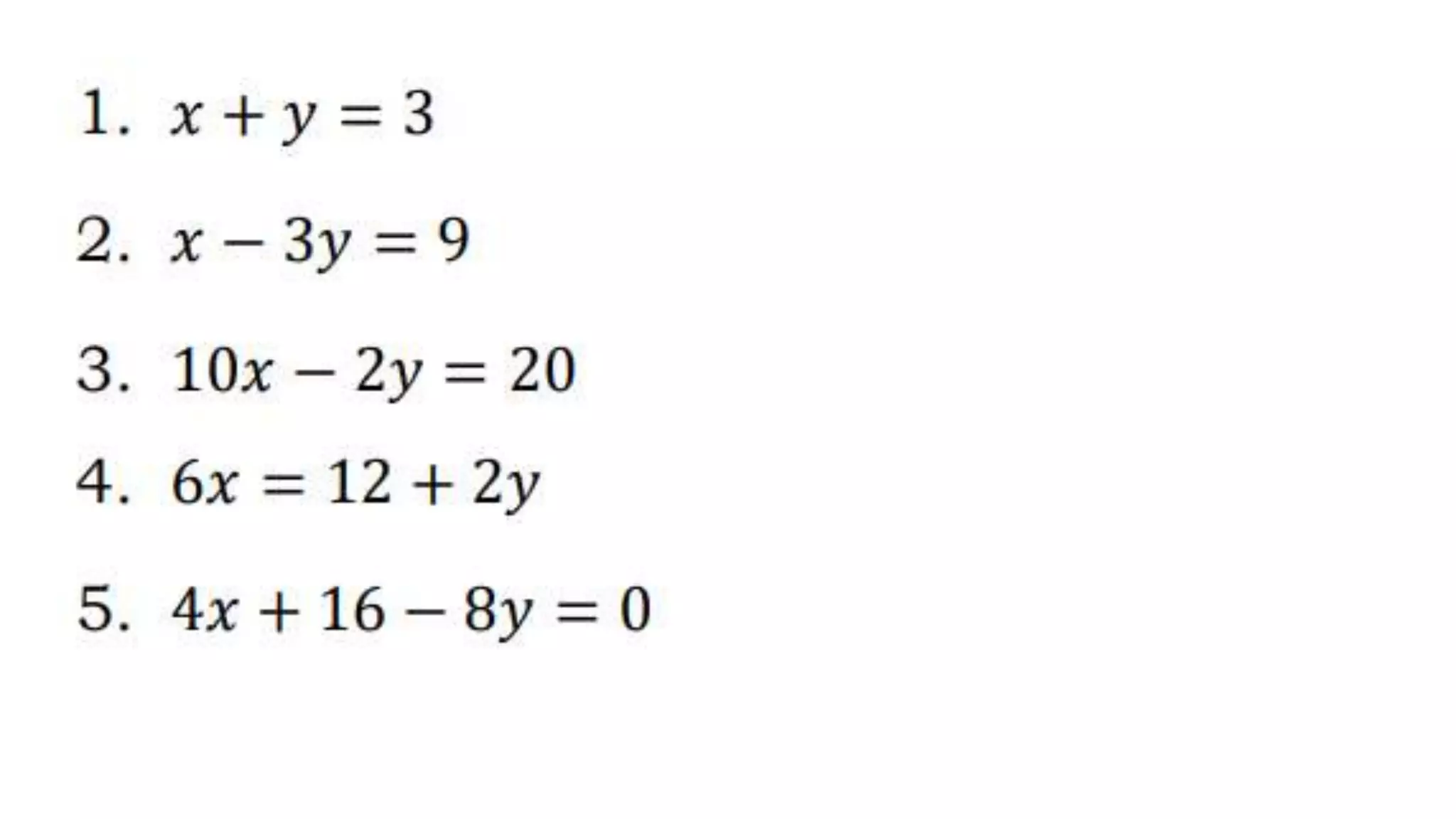 transforming equation to slope intercept form.pptx