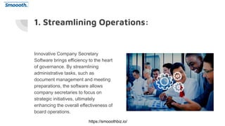 Transforming Governance: The Impact of Innovative Company Secretary ...