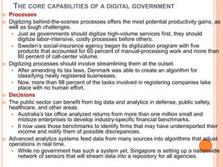 Transforming government through digitization | PPTX