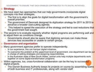Transforming government through digitization | PPTX