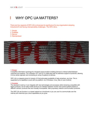 Transforming IIoT Data Interoperability with OPC UA | PDF