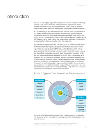 Transforming Insurance Risk Assessment with Big Data: Choosing the Best ...