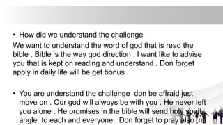 Transforming into new life.pptx