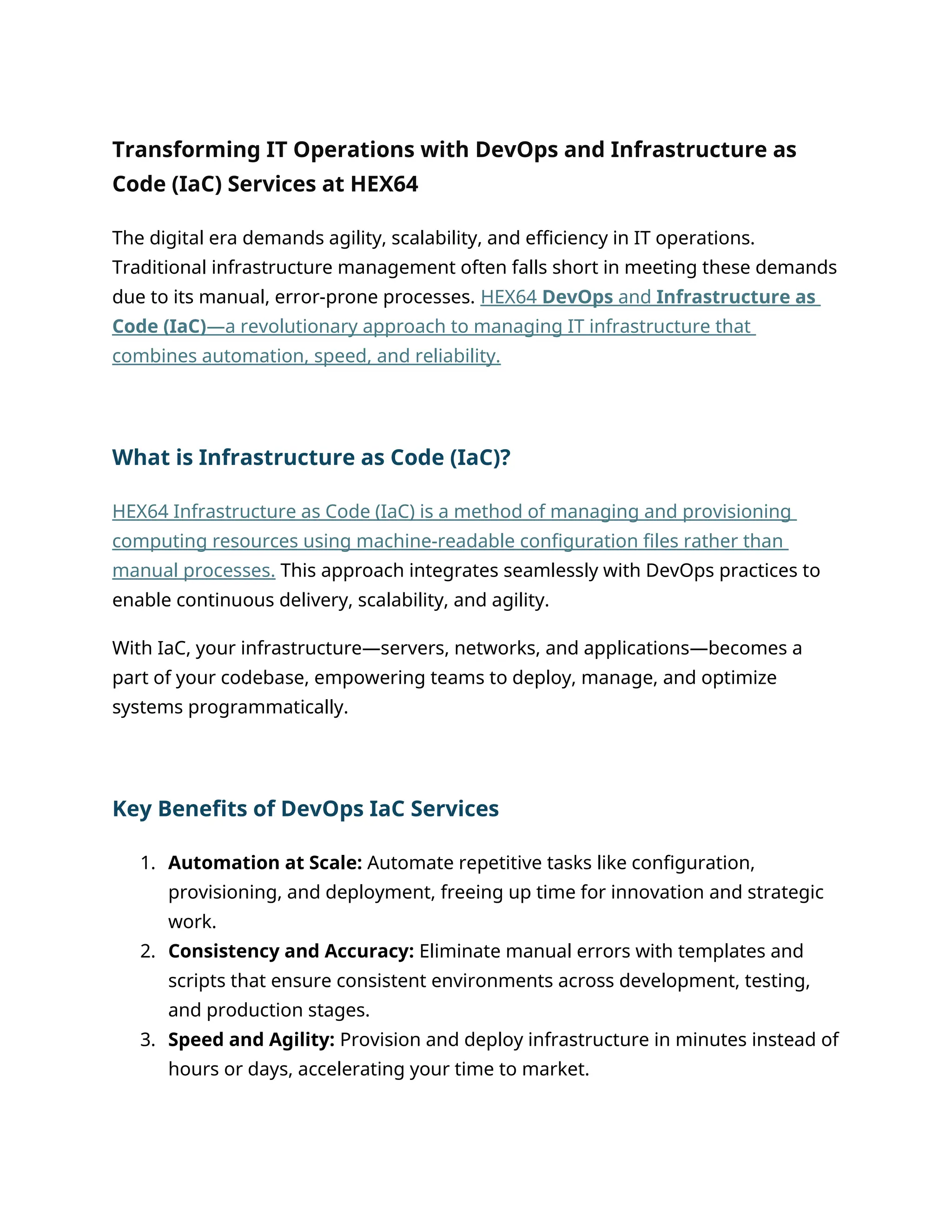 Transforming IT Operations with DevOps and Infrastructure as Code (IaC) Services at HEX64.docx