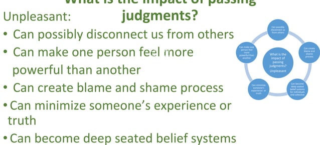 Transforming judgments | PPT