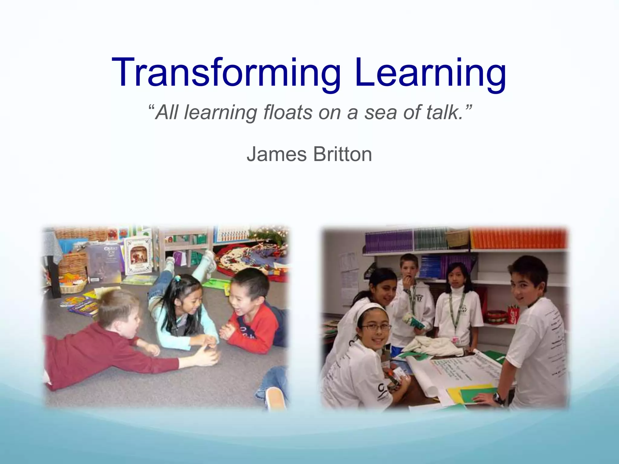 Transforming learning nov 2014 | PPTX
