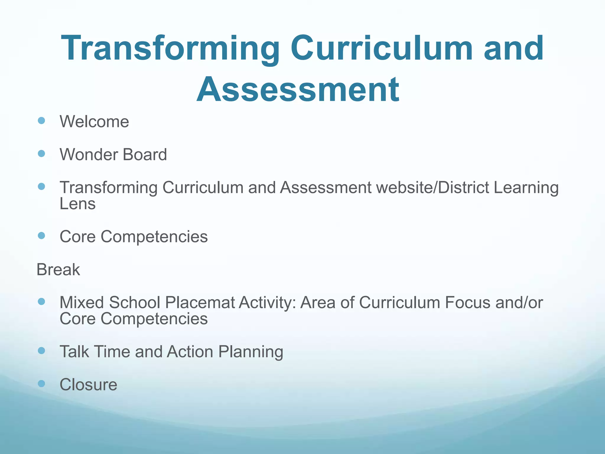 Transforming learning nov 2014 | PPTX