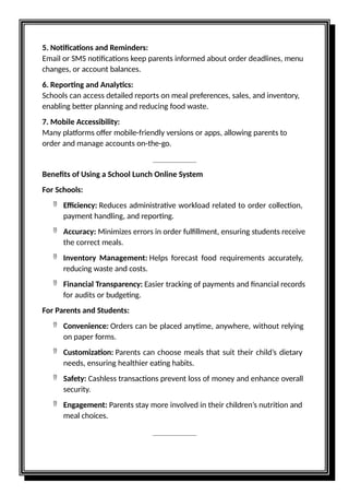 Transforming Mealtime - The Rise of School Lunch Online Systems.pptx