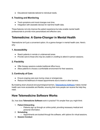 Transforming Mental Health Practice_ Patient Engagement & Telemedicine ...