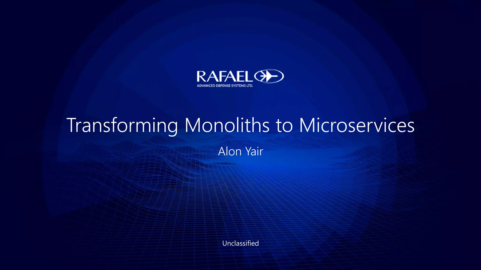 Transforming monolith systems to microservices | PPT