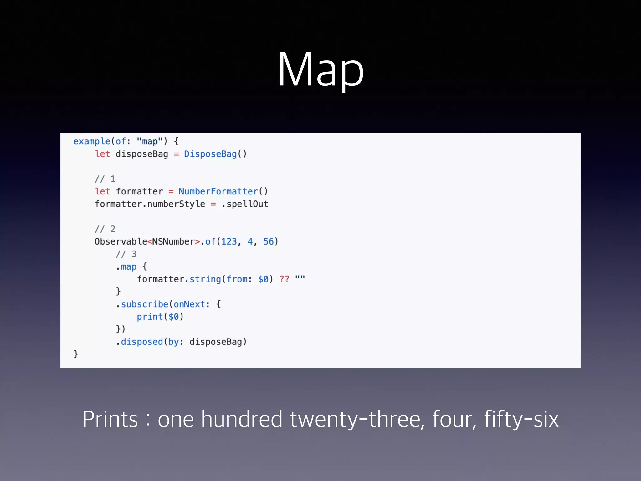 RxSwift Transforming operators | PPT