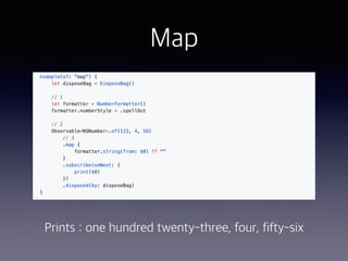 RxSwift Transforming operators | PDF