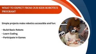 Transforming Play into Learning: The Impact of Robotics Classes for ...