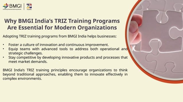 Transforming Problem-Solving Capabilities with TRIZ Training Programs.pptx