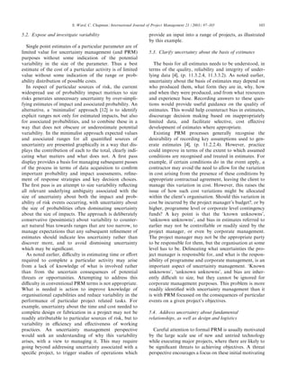 Transforming project risk management into project uncertainty management | PDF | Business ...