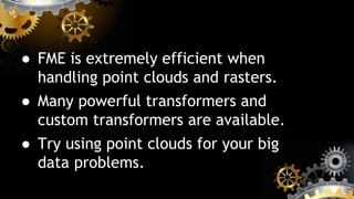 Transforming Rasters and Point Clouds | PPT