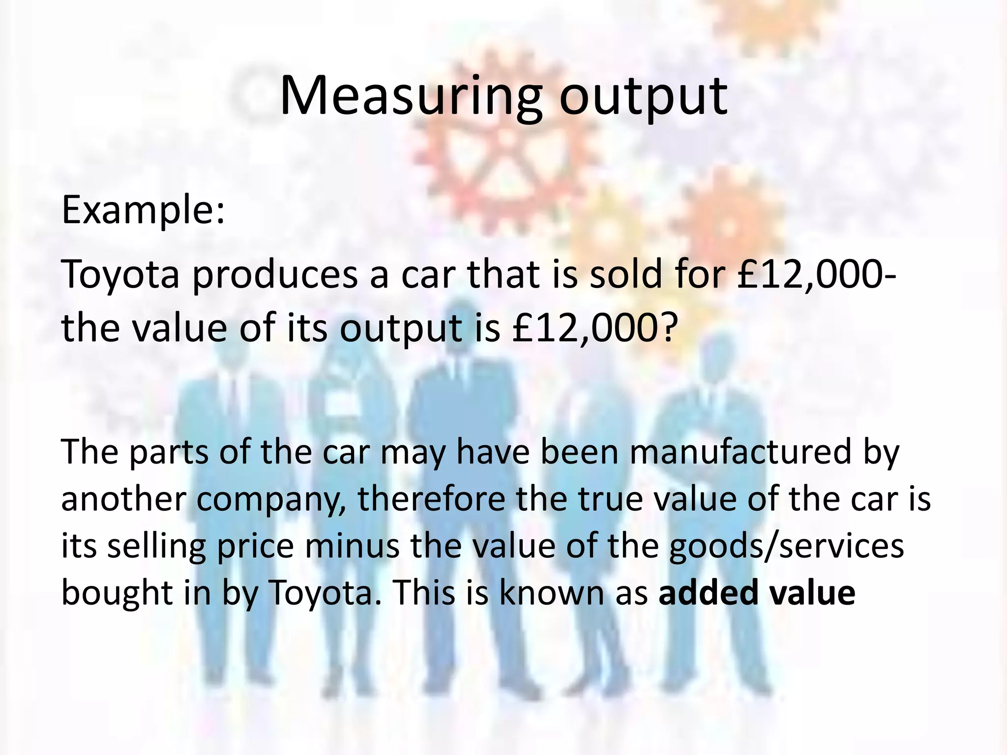 Transforming resources into goods and services | PPTX