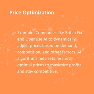 Transforming Retail 5 Innovative Applications of AI in the Industry | PDF