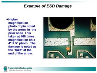 ESD Basics By Transforming Technologies | PPT