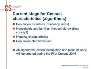 Register based census - the way to make census operations more ...