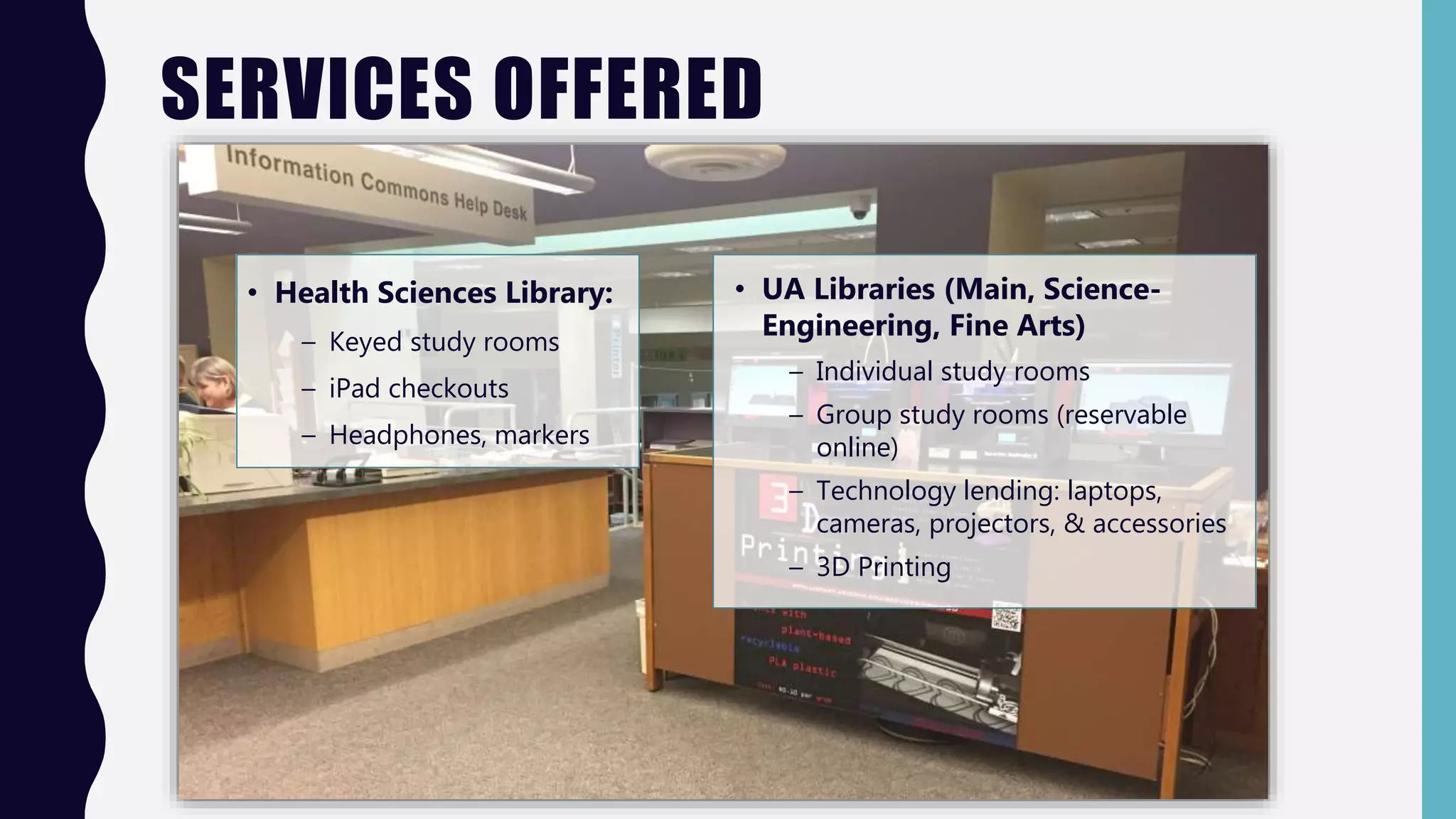 Transforming the health sciences library service desk | PPT