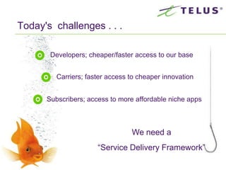 Transforming the service layer telus-sigma | PPTX