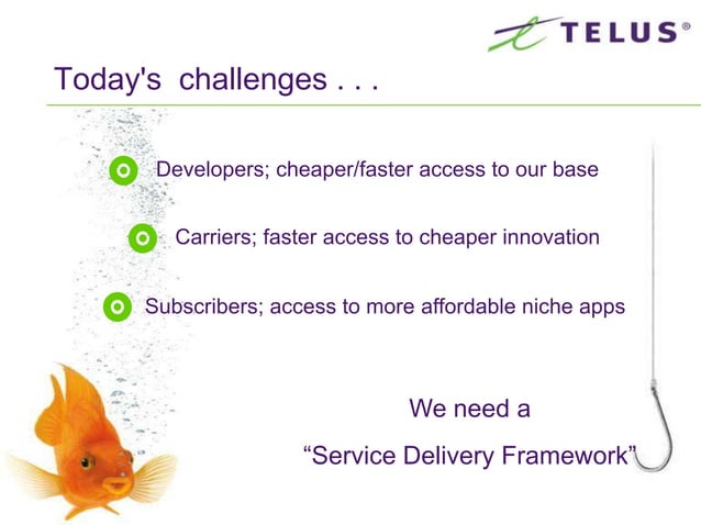 Transforming the service layer telus-sigma | PPT