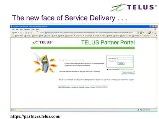 Transforming the service layer telus-sigma | PPT