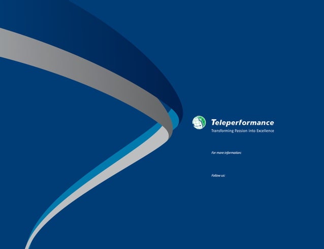 Transforming the utilities industry through bpo by teleperformance ...