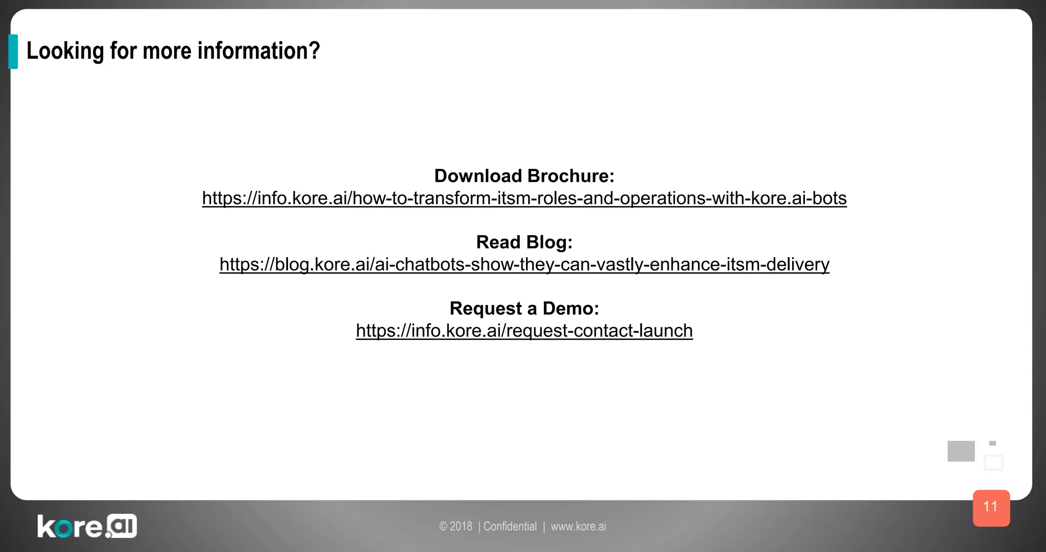 Transforming Traditional ITSM with Chatbots - kore.ai