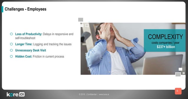 Transforming Traditional ITSM with Chatbots - kore.ai