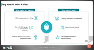 Transforming Traditional ITSM with Chatbots - kore.ai