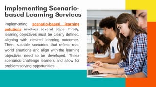 Transforming Training with Scenario-based Learning Services | PDF