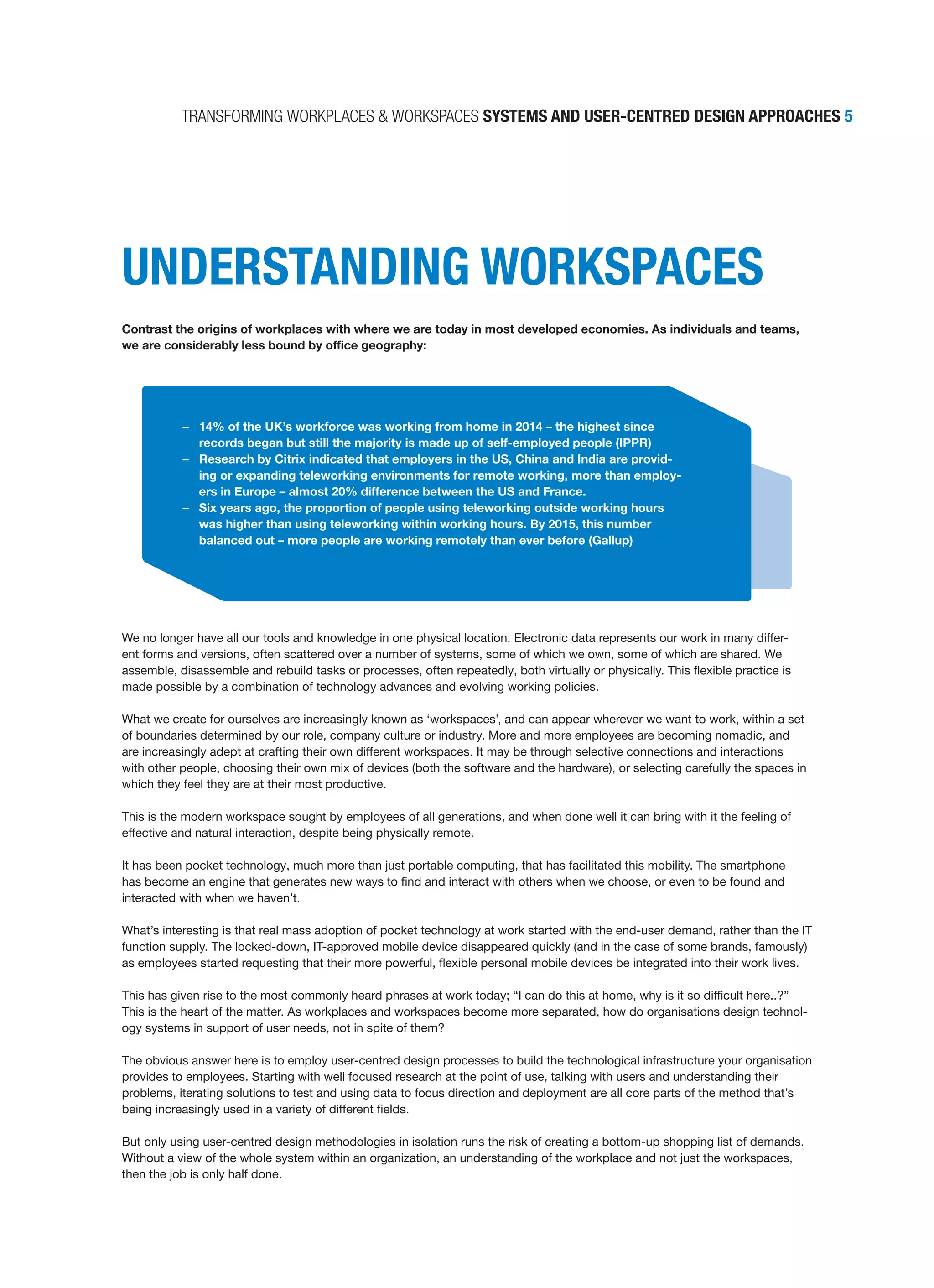 Transforming workplaces and workspaces | PDF