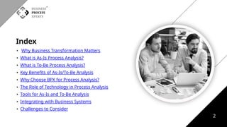 Transforming Your Business with As-Is and To-Be Process Analysis | PPTX