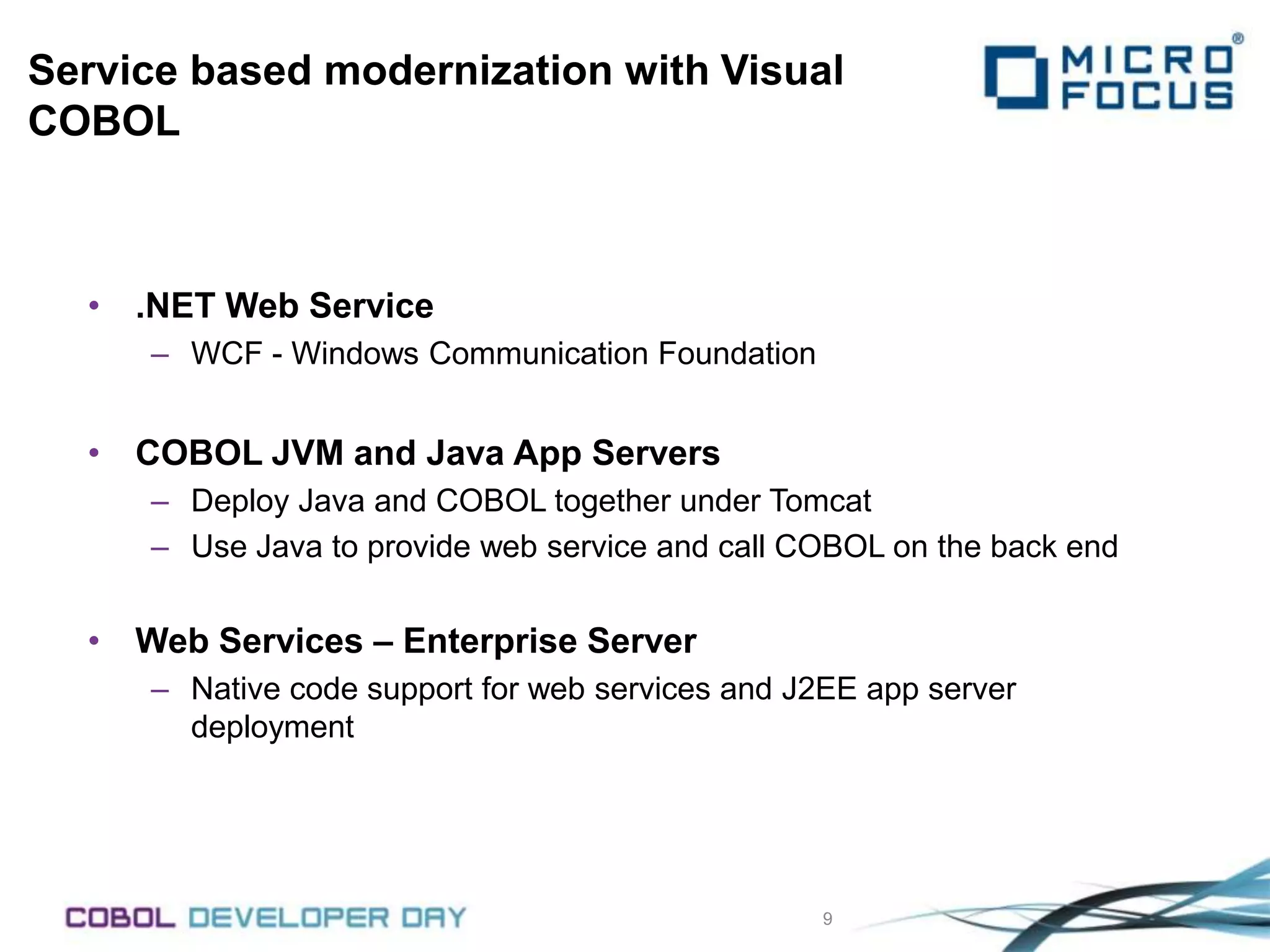 Transforming your COBOL UI - COBOL Developer Day | PPT