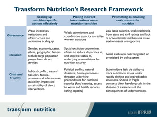 Transform nutrition general introduction | PPT