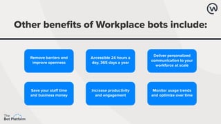 How bots can make your Workplace more productive | PPT
