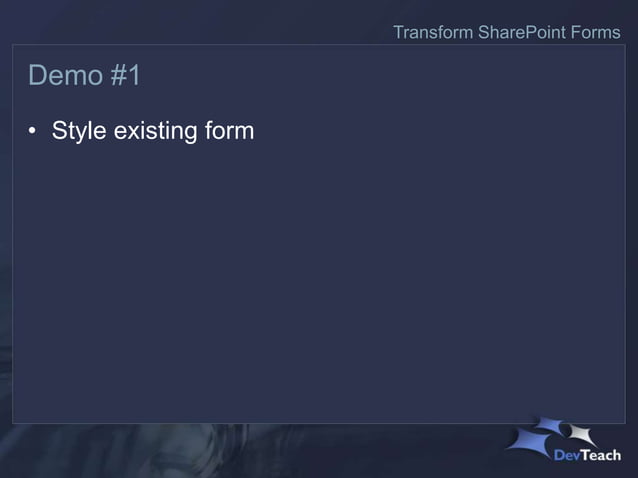 Transform Sharepoint Default List Forms With Html Css And Javascript