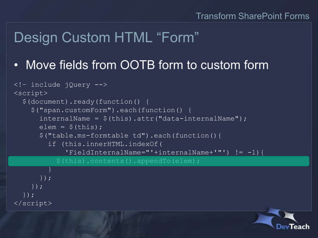 Transform Sharepoint Default List Forms With Html Css And Javascript