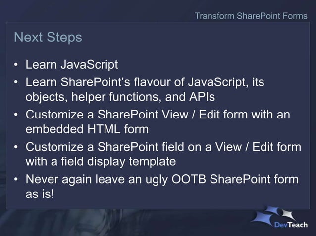 Transform Sharepoint Default List Forms With Html Css And Javascript