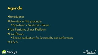 Transform Software Testing and Quality with the Neotys-Inflectra ...