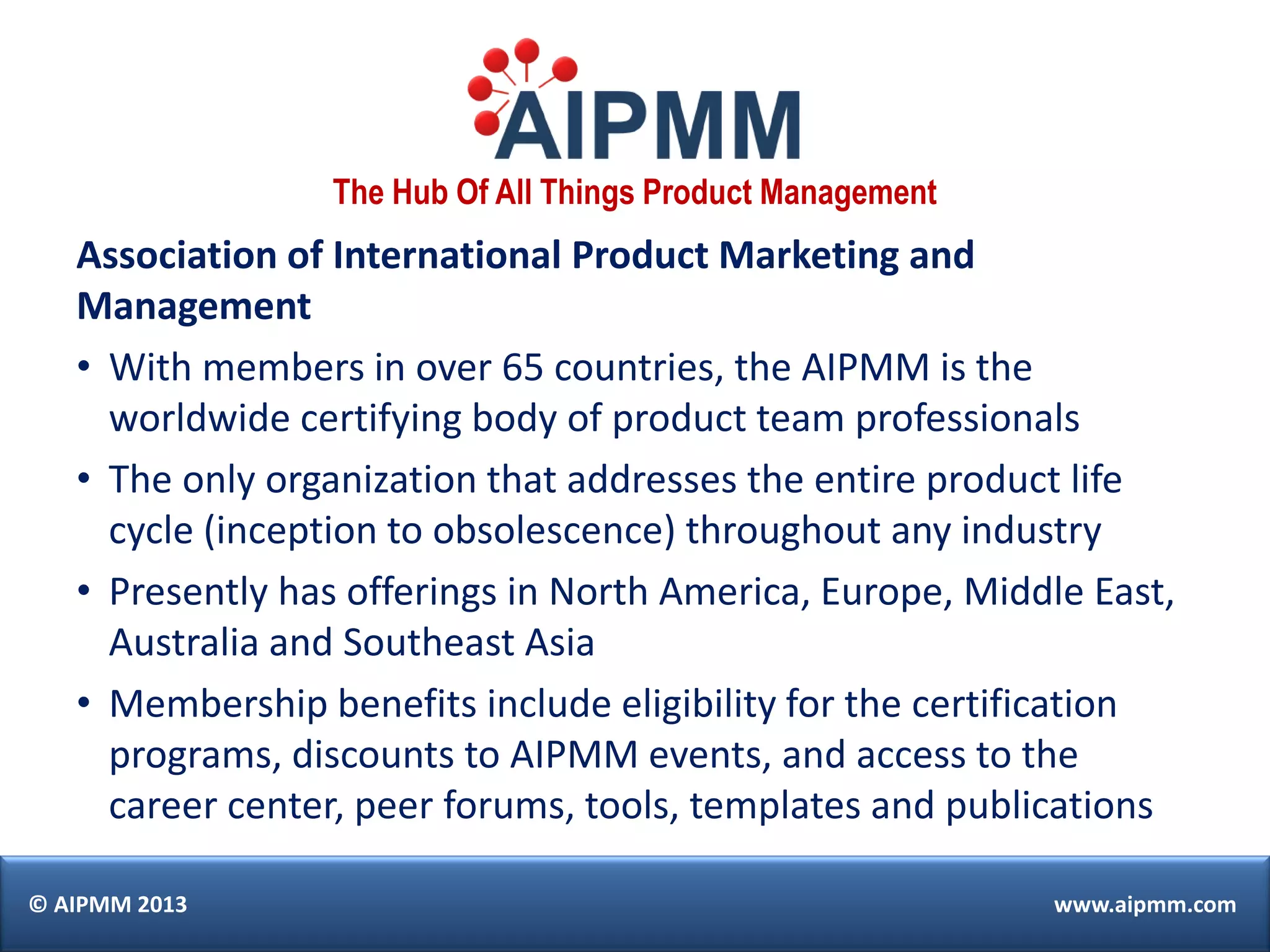 Transform Your Career With an AIPMM Certification | PPT