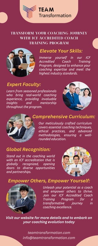 Transform Your Coaching Journey with ICF Accredited Coach Training ...