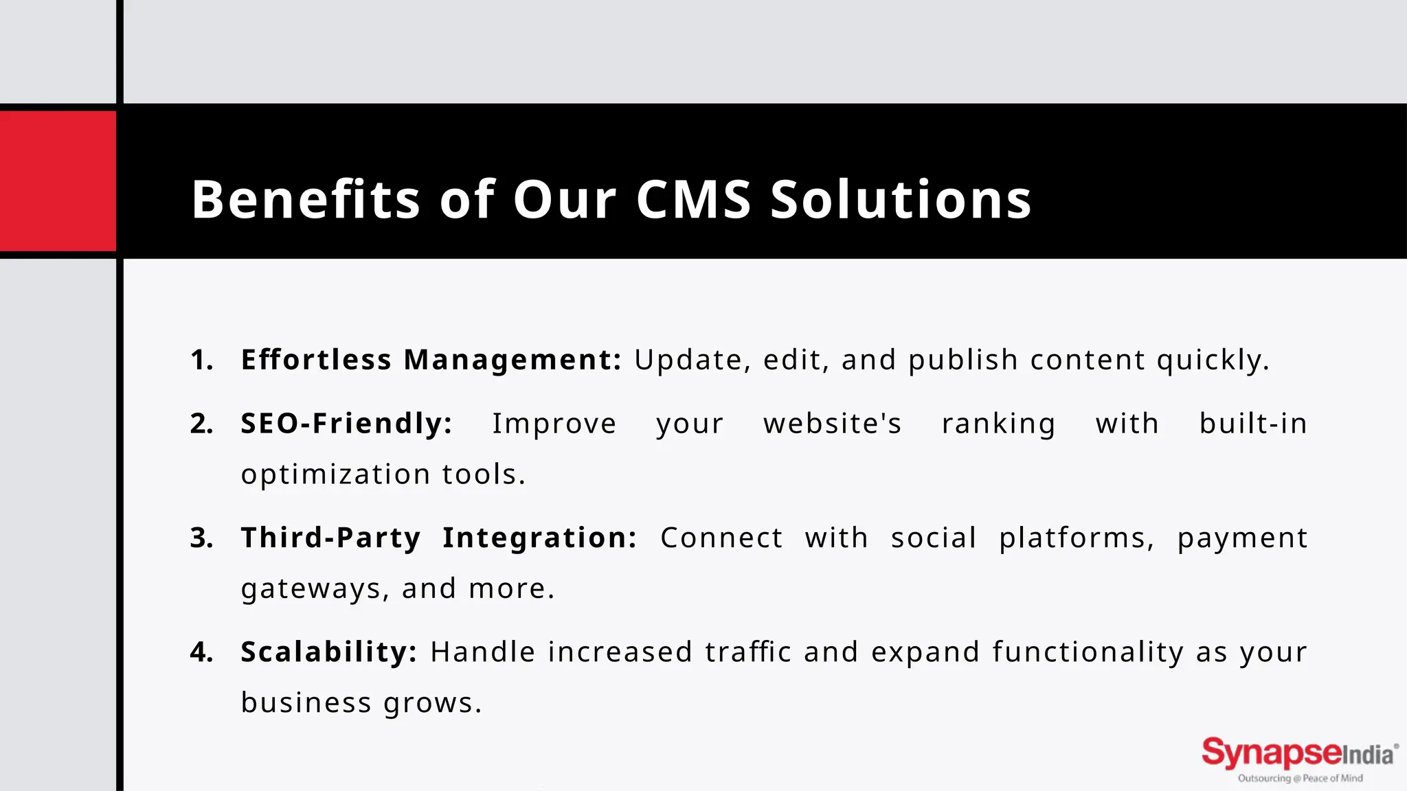 Transform Your Digital Content with Advanced and Scalable CMS Solutions | PPTX