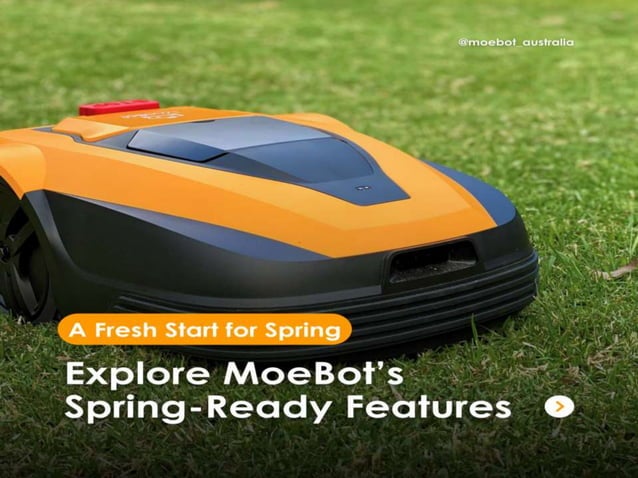 Transform Your Lawn This Spring with MoeBot - The Robotic Mower | PPT