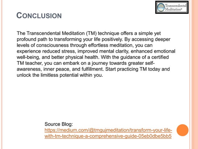 Transform Your Life with TM Technique.pptx