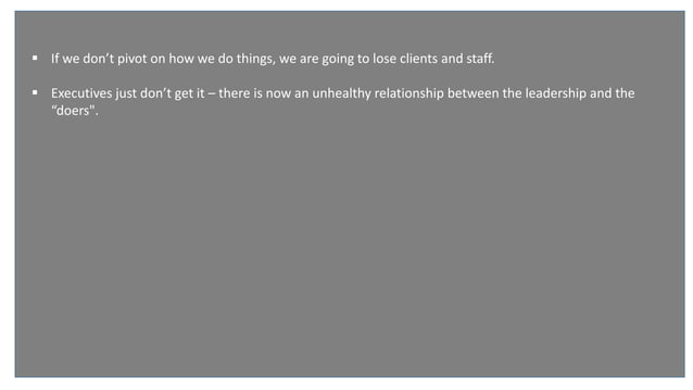 Transform your organisation, one post it note at a time | PPT